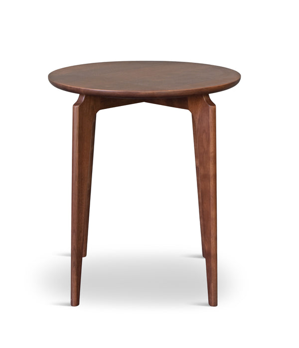 Walnut side table the range store