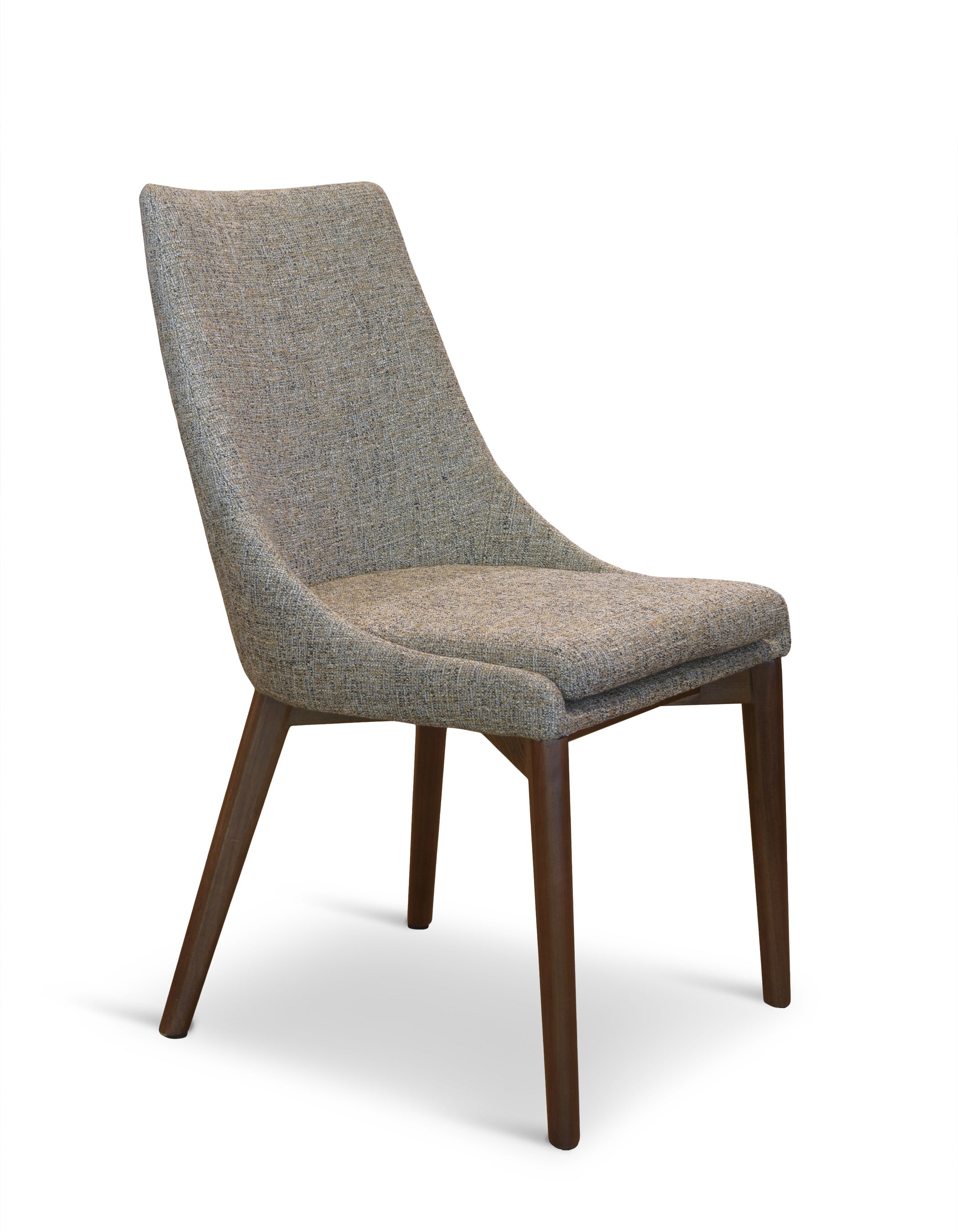 Pascal Upholstered Modern Chair With Walnut Base｜GINGKO - Gingko Furniture