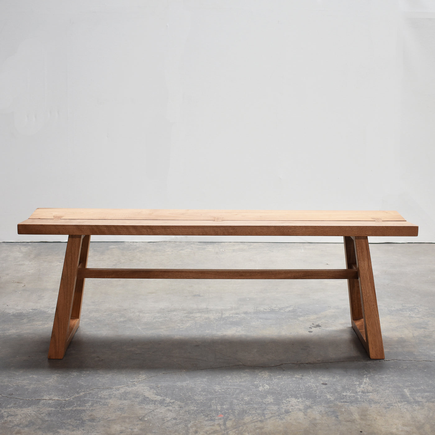 Chelsea Bench, Solid Walnut, Feat. Dovetail Joinery - Gingko Furniture