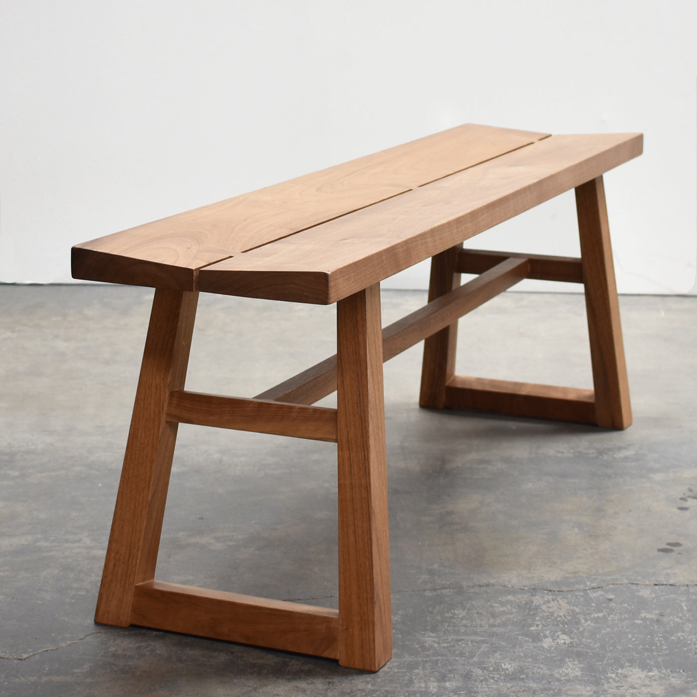 Chelsea Bench, Solid Walnut, Feat. Dovetail Joinery - Gingko Furniture