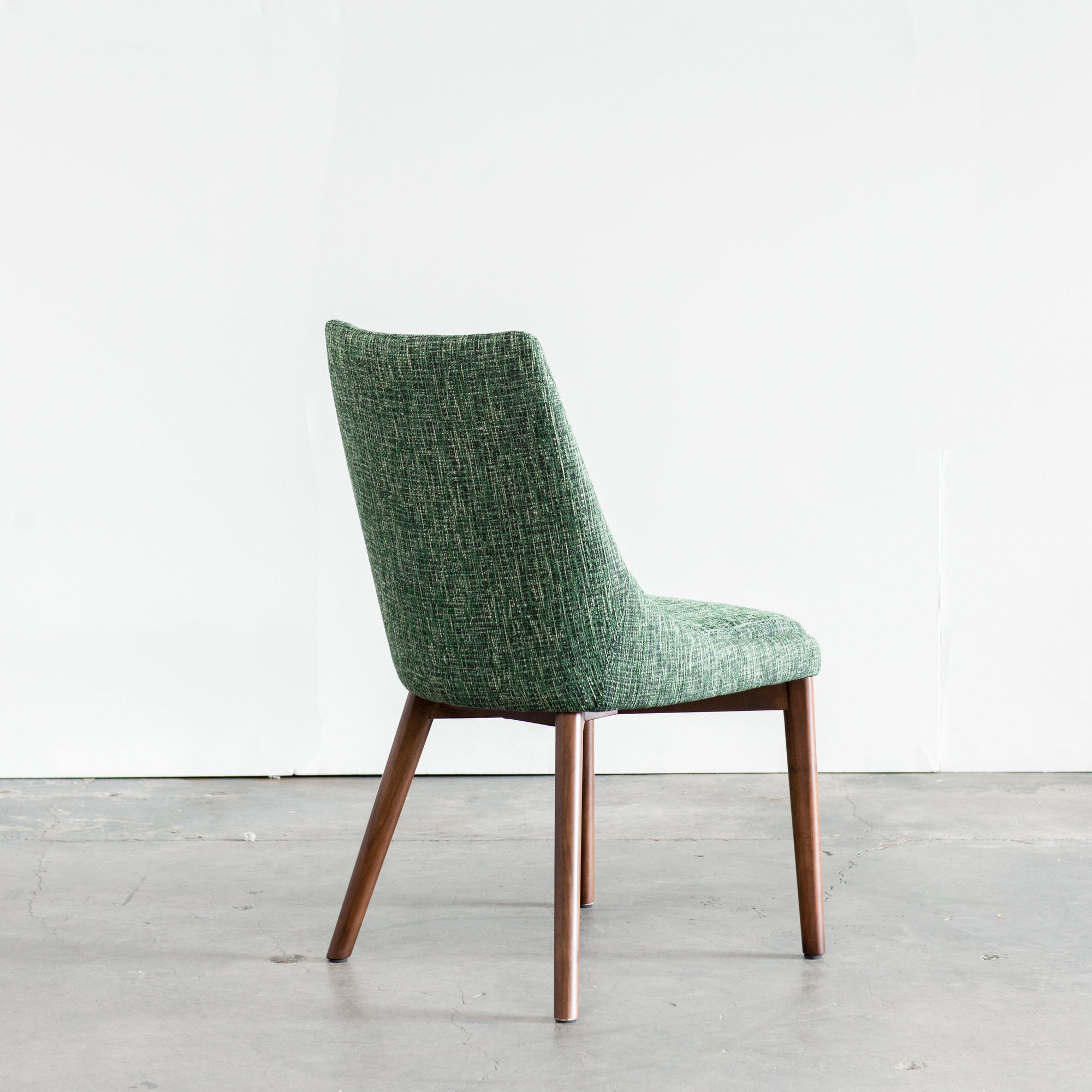 Pascal Upholstered Modern Chair With Walnut Base｜GINGKO - Gingko Furniture